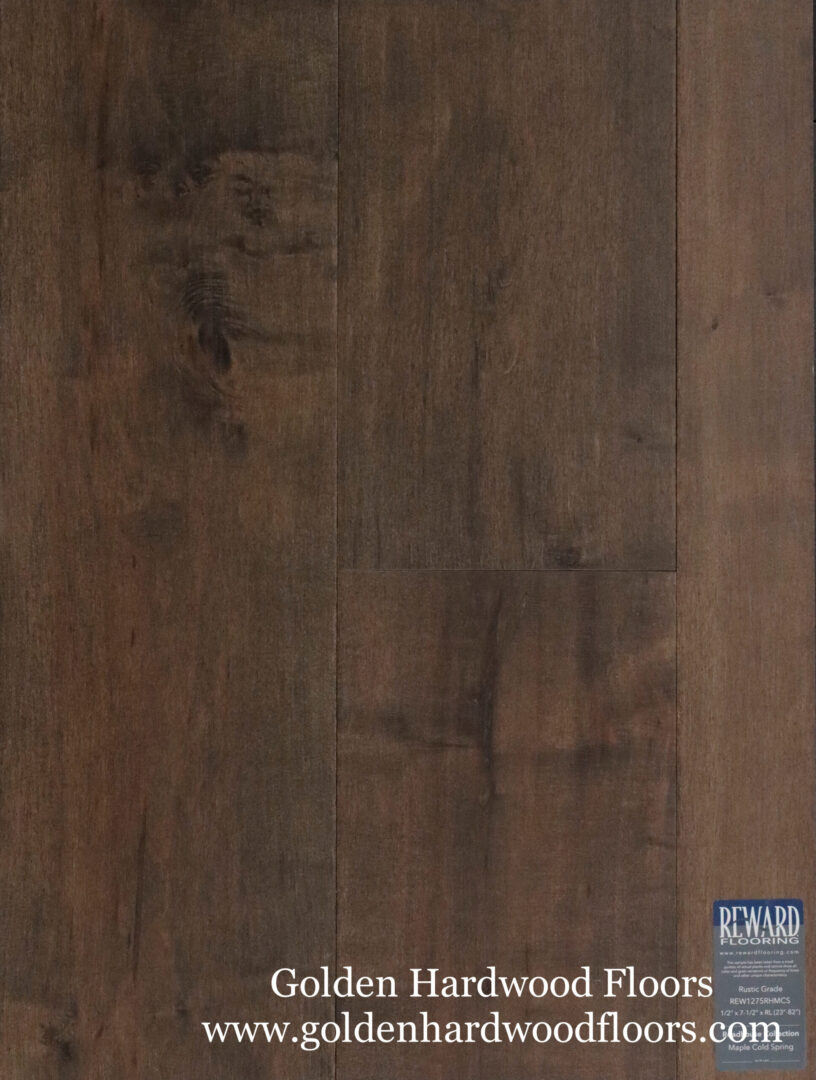 Prefinished Engineered Hardwood Flooring Roadhouse Maple Cold Spring 1/ ...